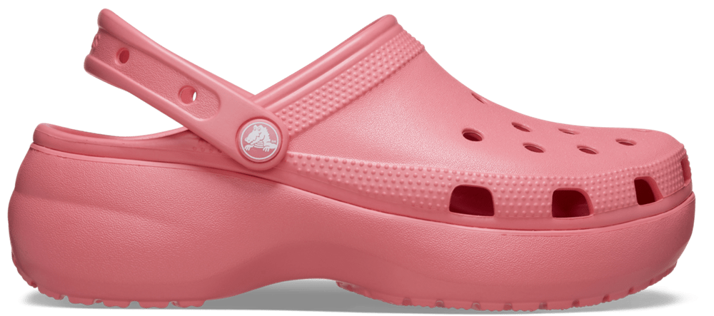 Crocs Womens Classic Platform Clog - Hot Blush – Hannas