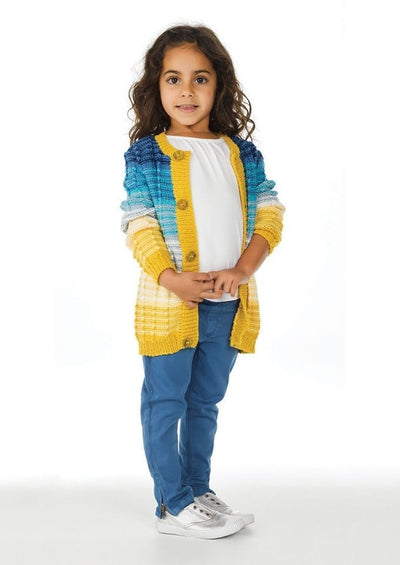 Patons Pattern Book - Gradient Kids Cardi – Hannas