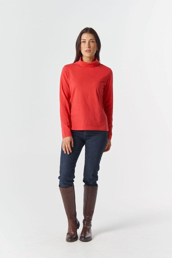 Goondiwindi Cotton Traditional Cotton Skivvy- Poinsettia – Hannas