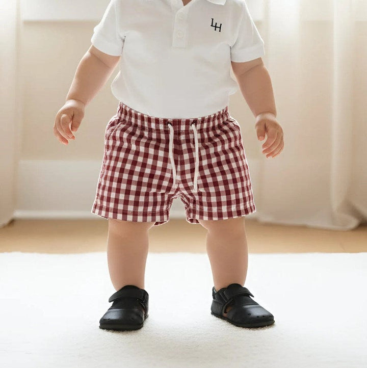 Love Henry Baby Boys Sonny Short - Red Check – Hannas