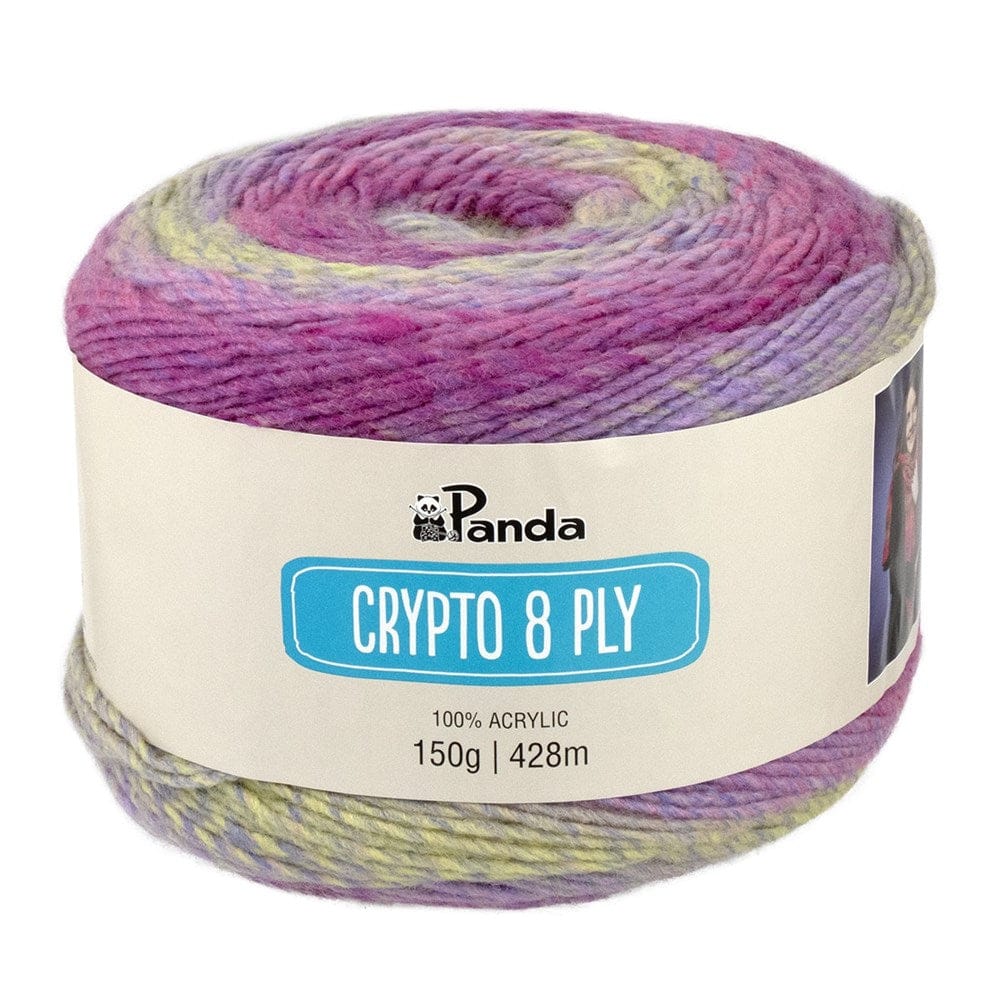 Panda Crypto 8 Ply Yarn - Enchanted – Hannas