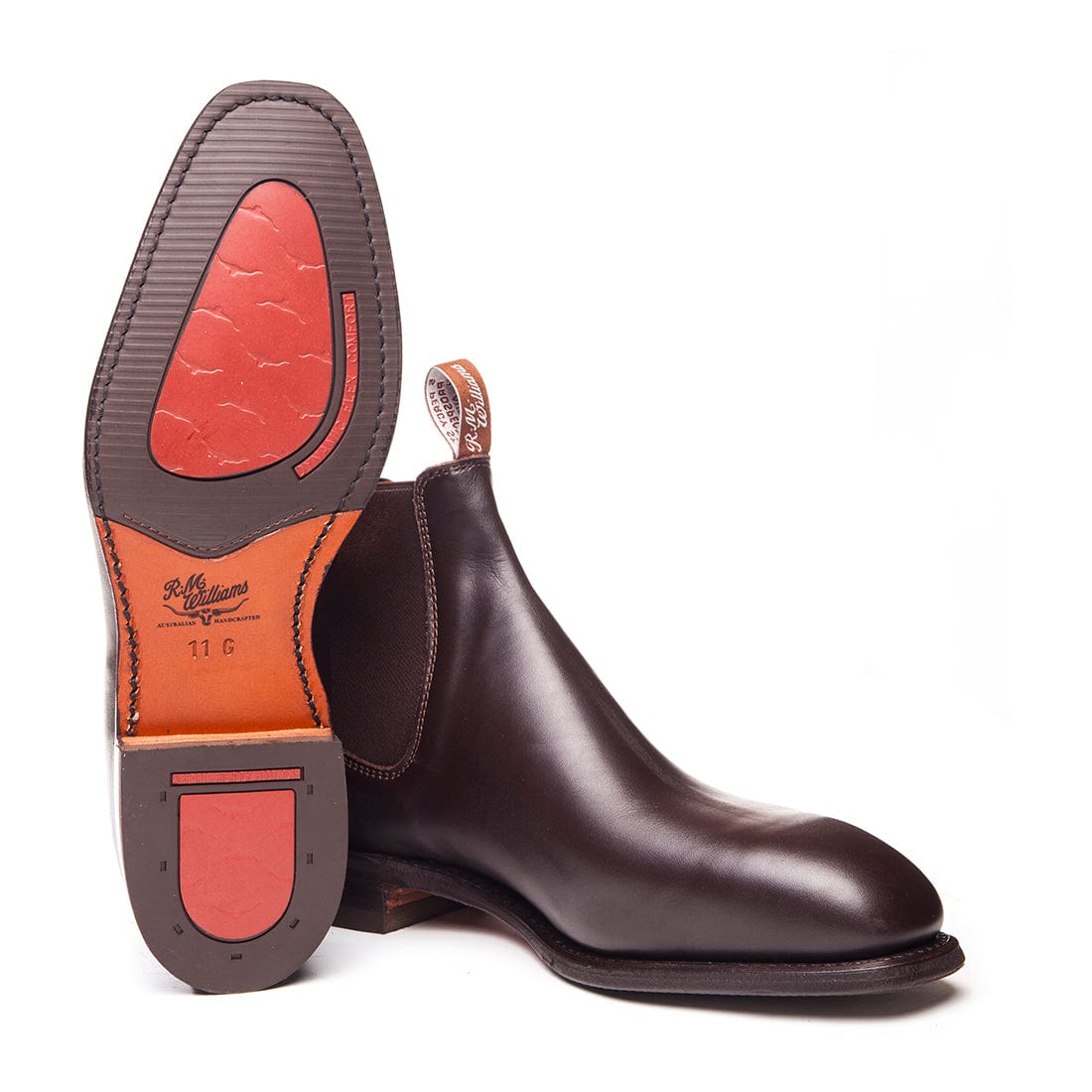 RM Williams Dynamic Flex Craftsman Boot - Chestnut – Hannas